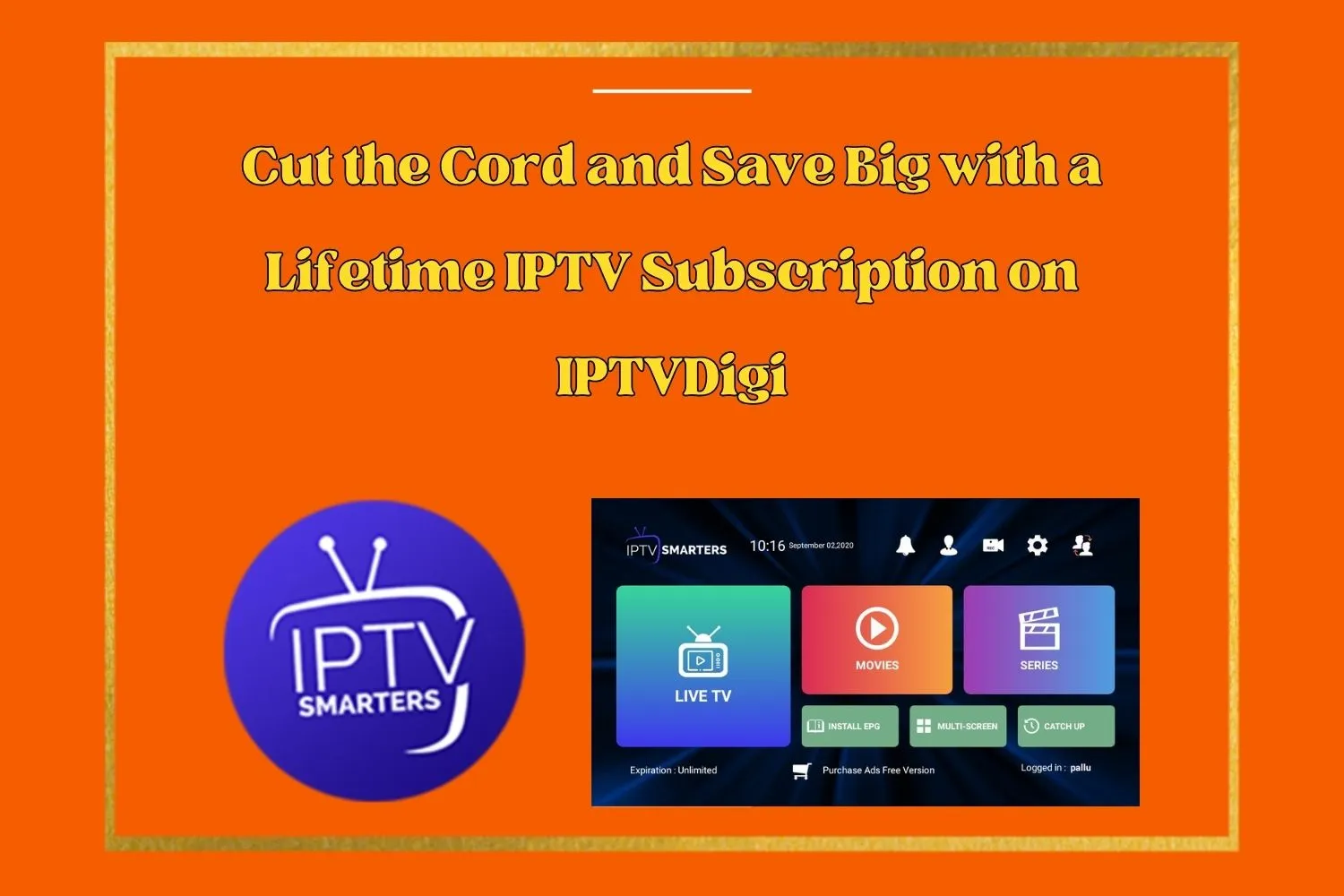 lifetime IPTV subscription